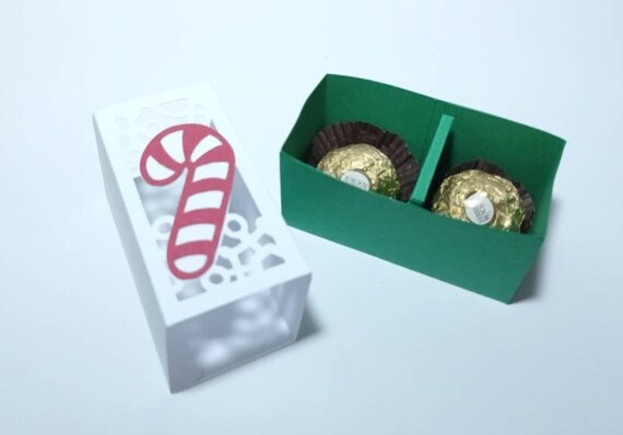 SVG Christmas Chocolate Gift Box Svg Cut Files Candy Holder - Etsy