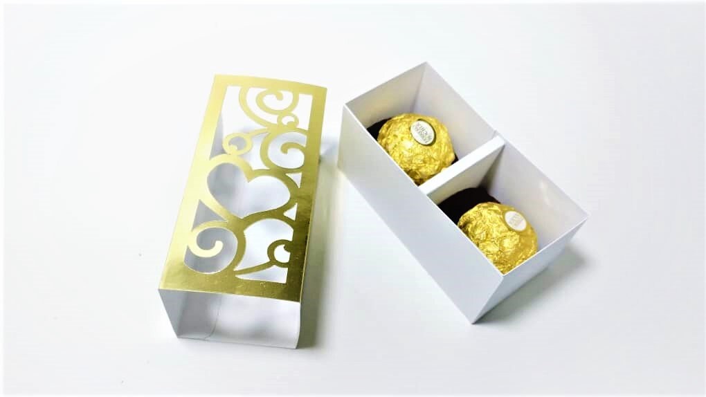 SVG Wedding Chocolate Gift Box Mini Candy Box Svg Cut Files - Etsy ...