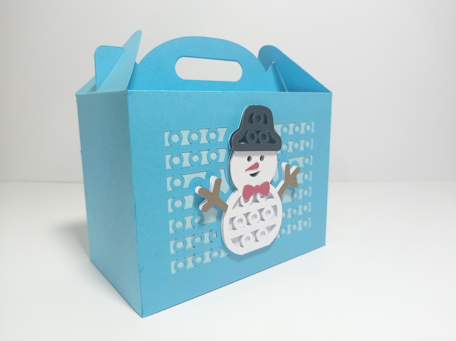SVG Gable Favor Box Snowman Pop up Box Svg Cut Files Candy - Etsy