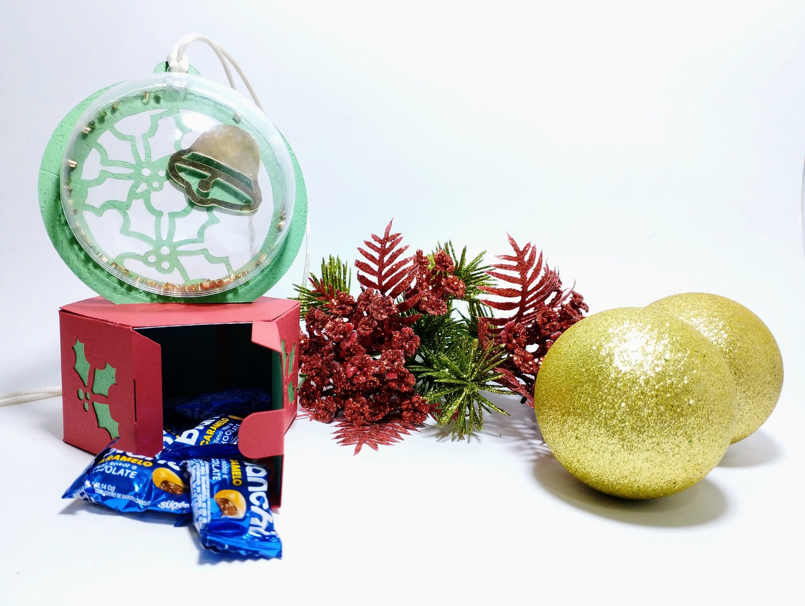 SVG Snow Globe Ornament Ball Gift Box Christmas Bell Svg Cut - Etsy