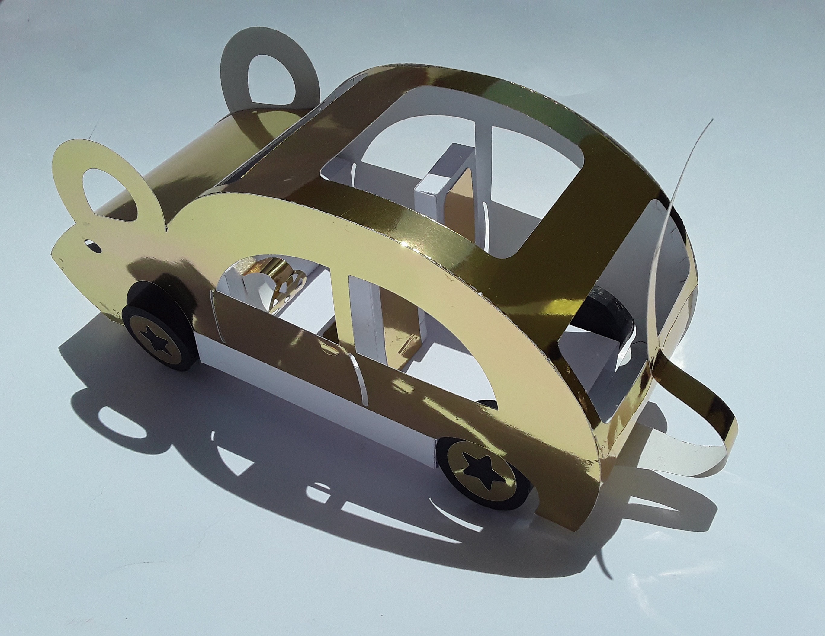 3d Car Model DIY 3D Car Svg Car Digital Template - Etsy