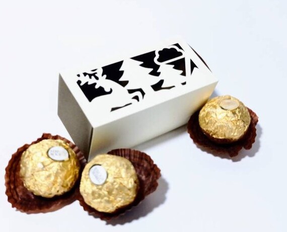 SVG Christmas Chocolate Gift Box Svg Cut Files Candy Holder - Etsy