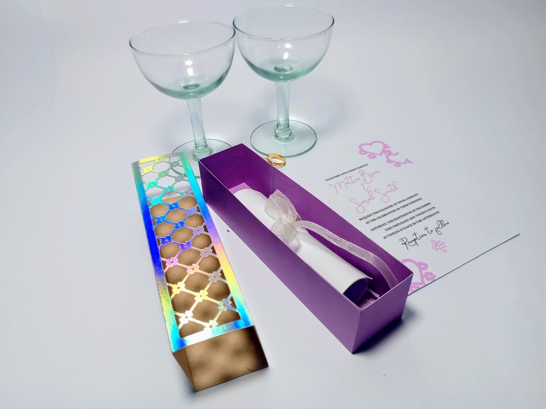 Wedding Invitation Box SVG, Wedding Floral, Wedding Favor Boxes, Candy ...