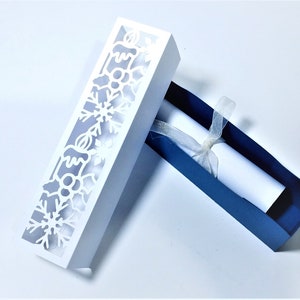 Set 8 SVG Christmas Chocolate Gift Box Svg Cut Files Candy Holder ...