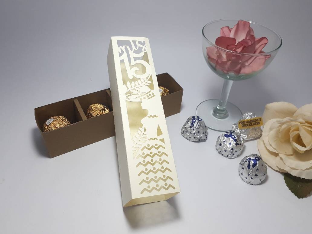 SVG Cut File Chocolate Gift Box 15th Charro Svg Mexican Party - Etsy