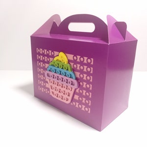 Svg Gable Favor Box Template Ice Cream Pop up DIY SVG Cutting File DXF ...