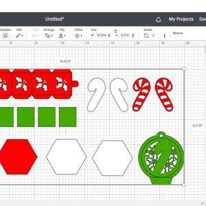 SVG Snow Globe Ornament Ball Gift Box Christmas Cane Svg Cut Files ...