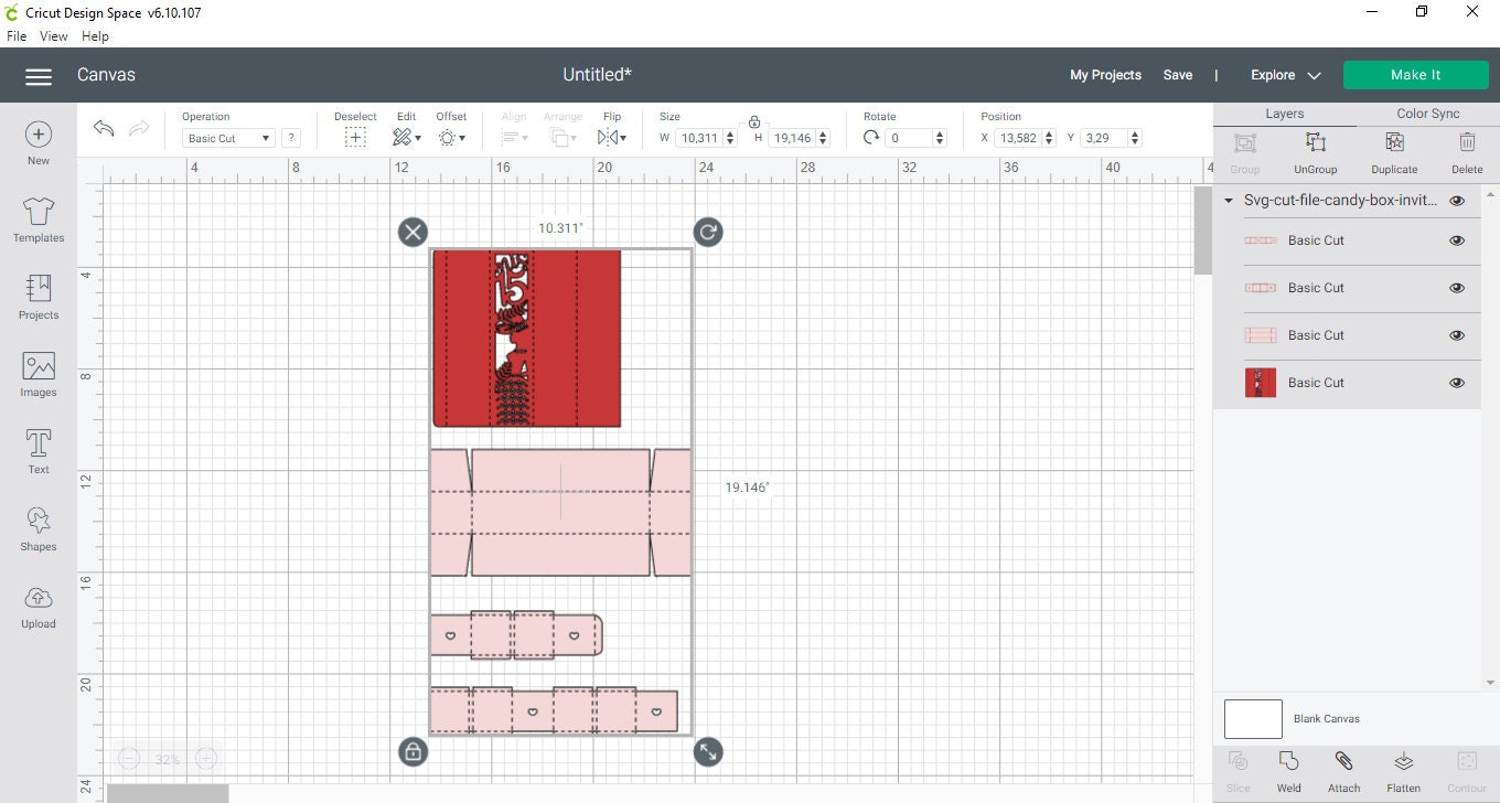 SVG Cut File Chocolate Gift Box 15th Charro Svg Mexican Party - Etsy