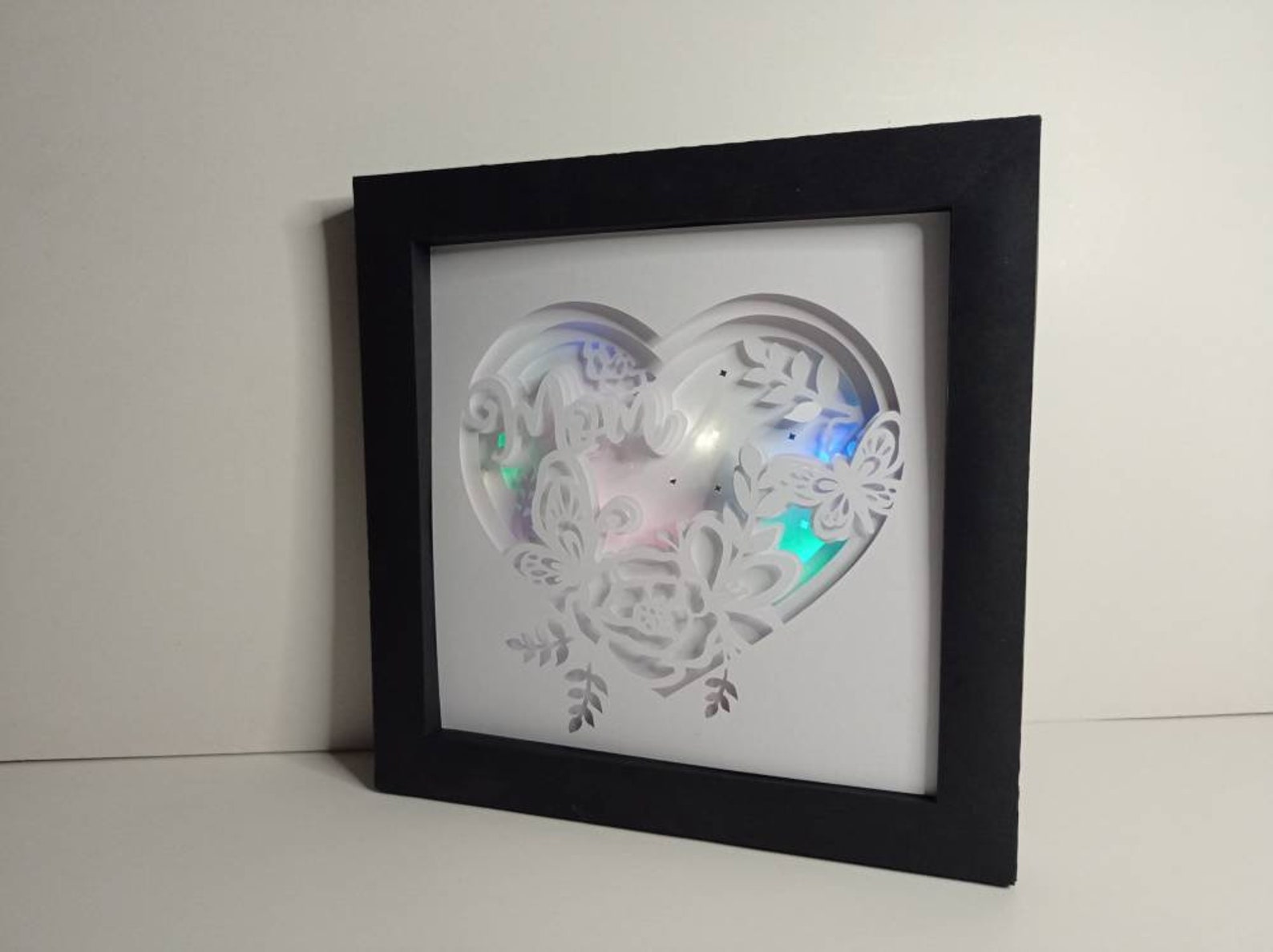 Shadow Box SVG 3D Layered SVG Mothers Day Butterfly Paper Cut - Etsy