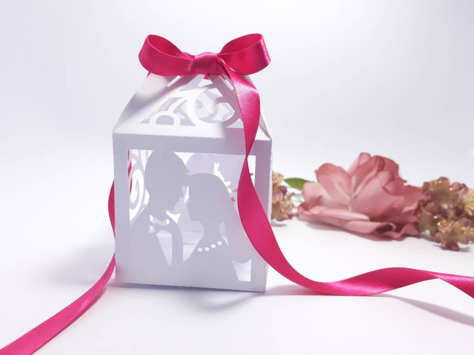 SVG Wedding Favor Box Bride and Groom Template Wedding Favor - Etsy