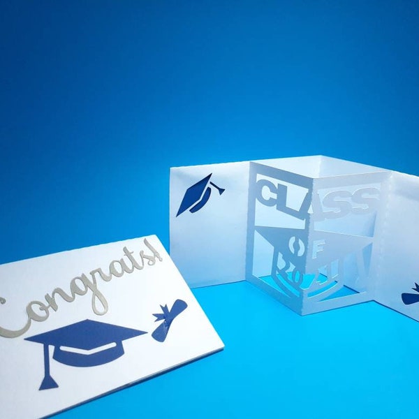 Graduation Card Svg - Etsy