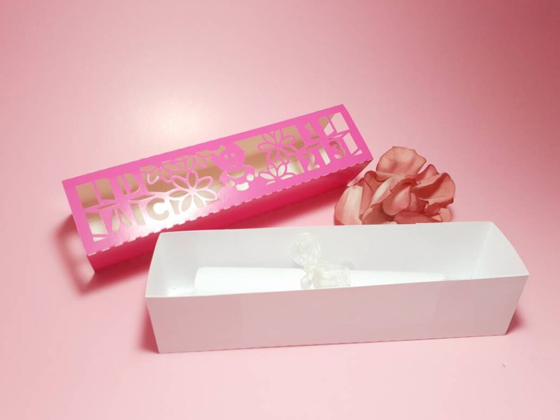 SVG Baby Girl Chocolate Gift Box Svg Cut Files Candy Holder - Etsy