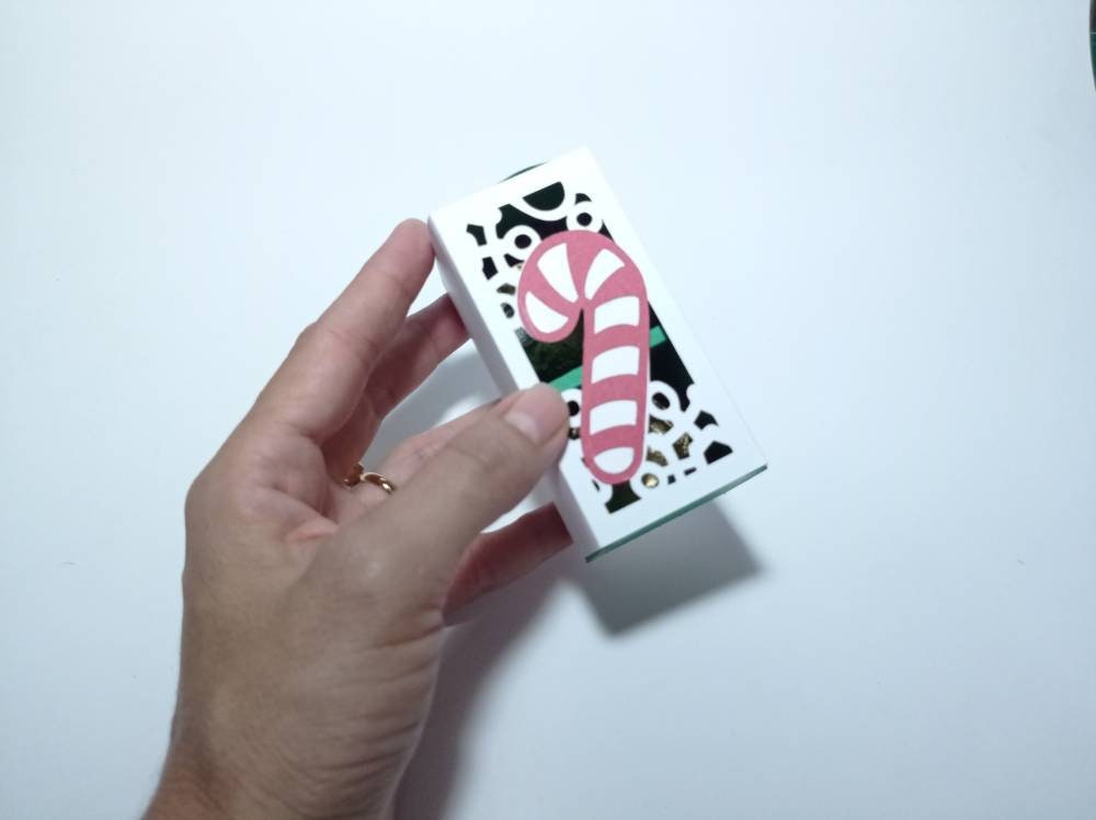 SVG Christmas Chocolate Gift Box Svg Cut Files Candy Holder - Etsy