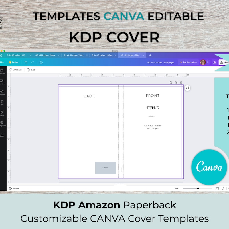 Kdp Template - Etsy