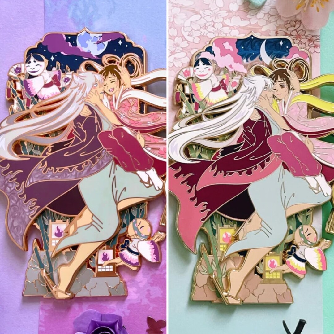 Goddess Kiss Hard Enamel Pin - Etsy