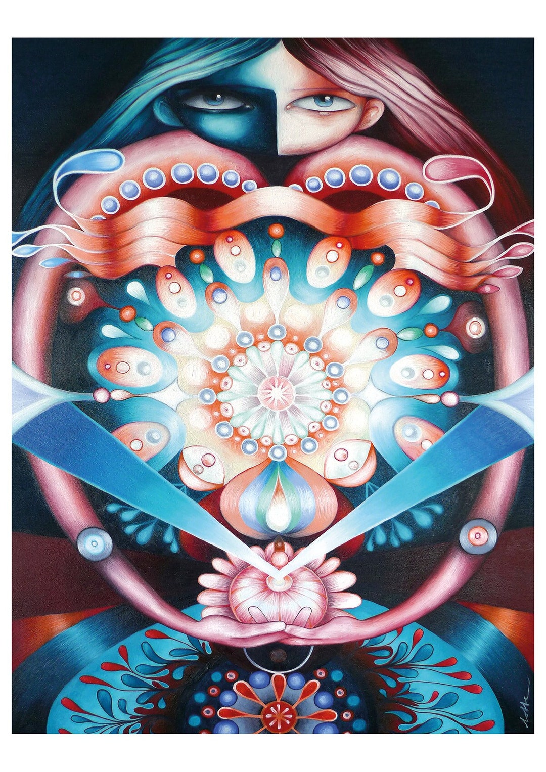 Fantasy Art Print Surrealism Painting Surrealist Art Metaphysical ...