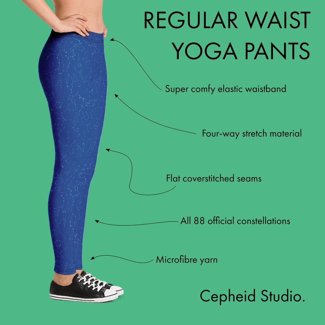 Celestial Yoga Pants Constellation Yoga Pants - Etsy