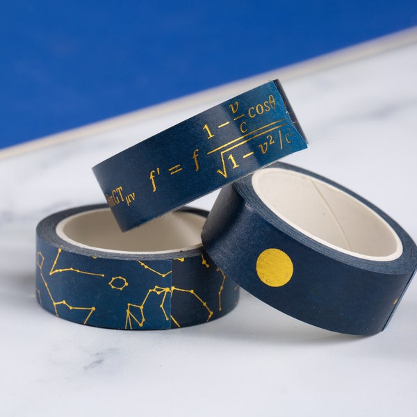Science Washi Tape - Etsy
