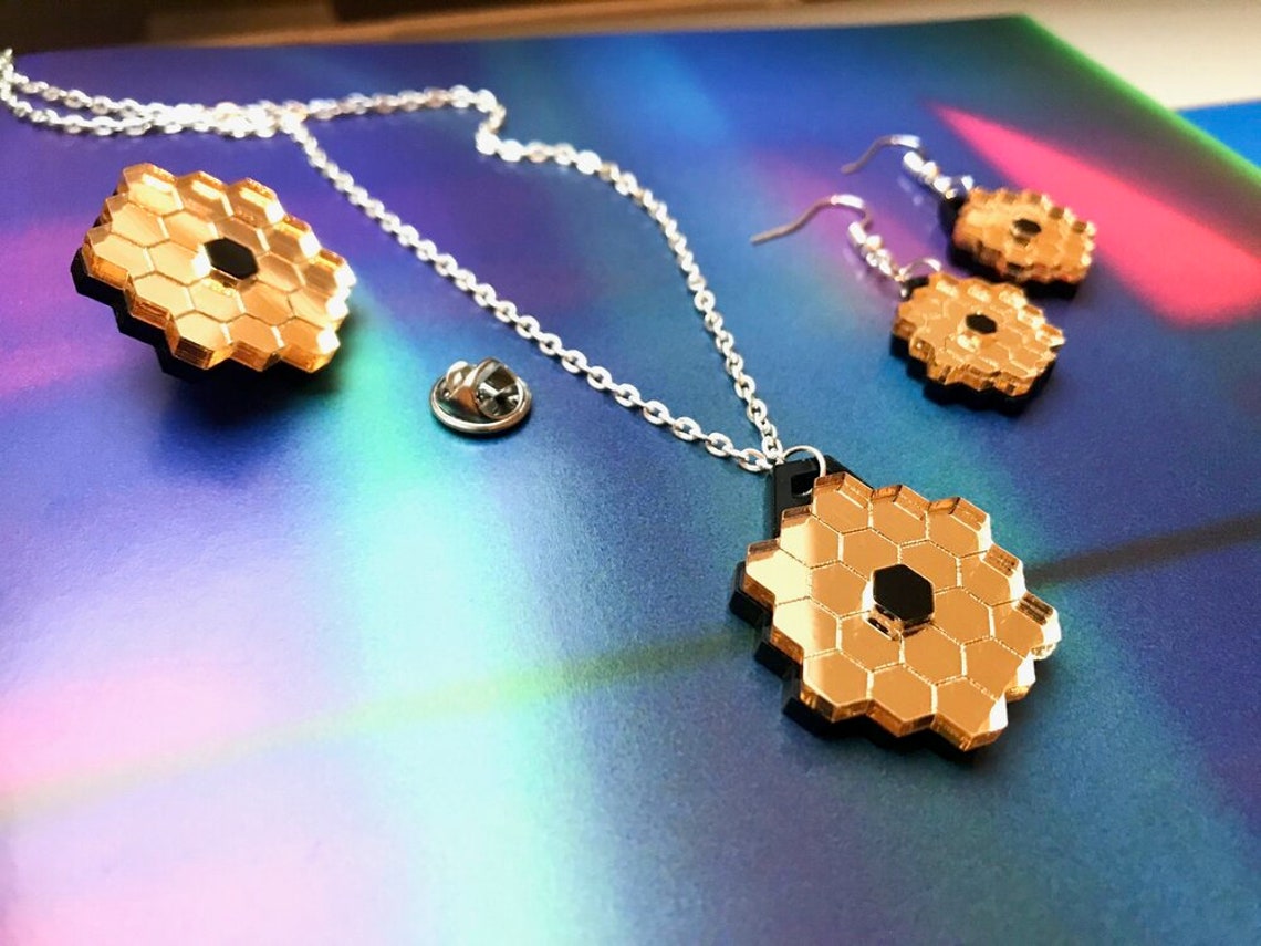 JWST Pin Badge James Webb Space Telescope Lapel Pin - Etsy