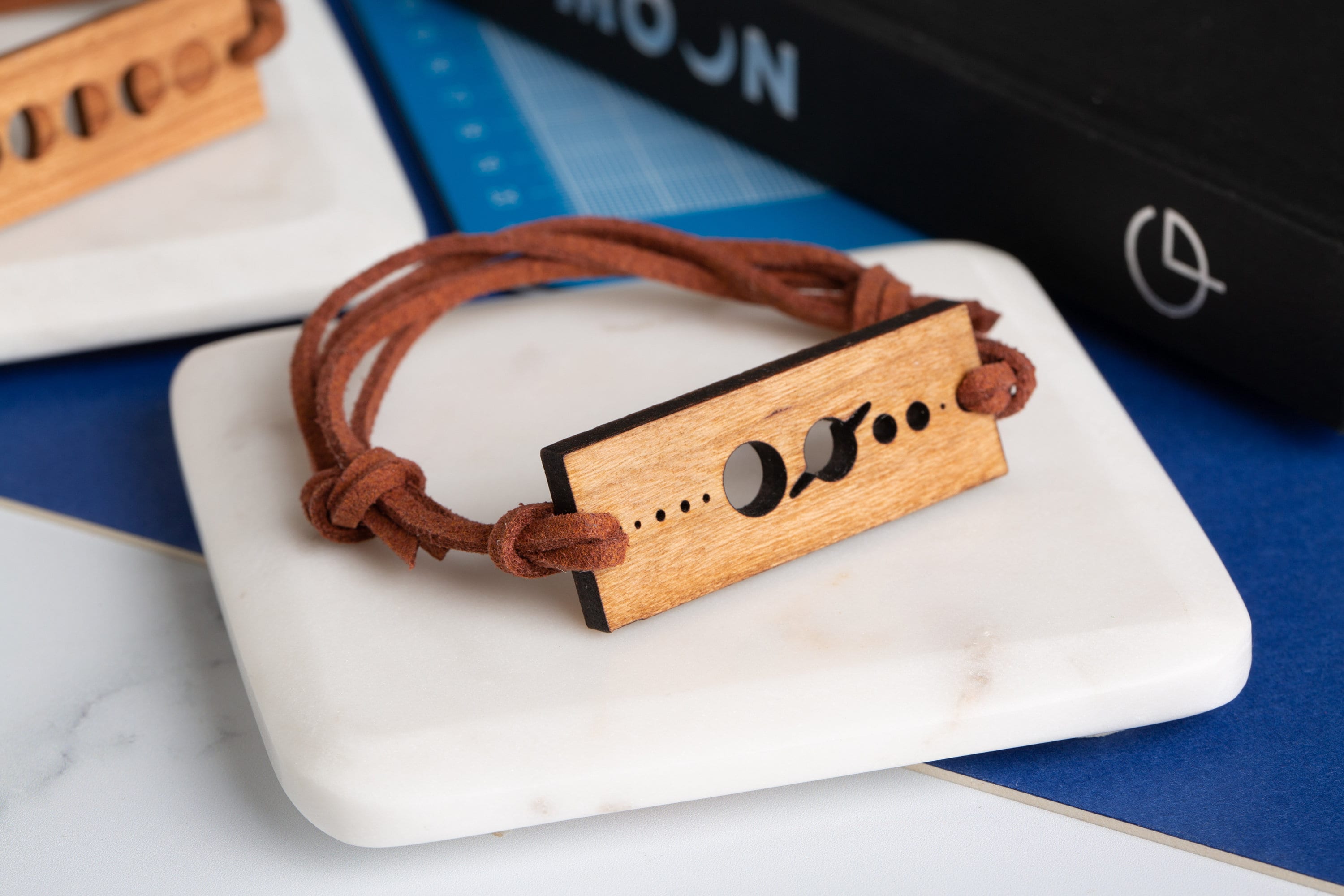 Wooden Cosmic Bracelet, Solar System Bracelet - Etsy