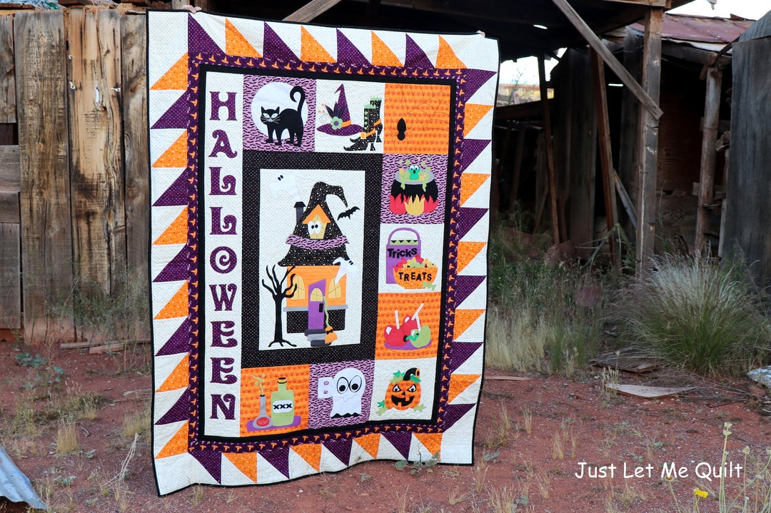 PDF - Halloween Boo Quilt Pattern - Etsy