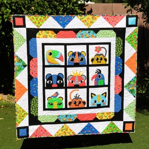 Jungle Fiesta Quilt Pattern - Etsy