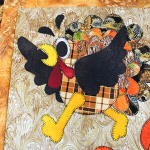 PDF Thanksgiving Turkey Escape Table Runner Pattern - Etsy