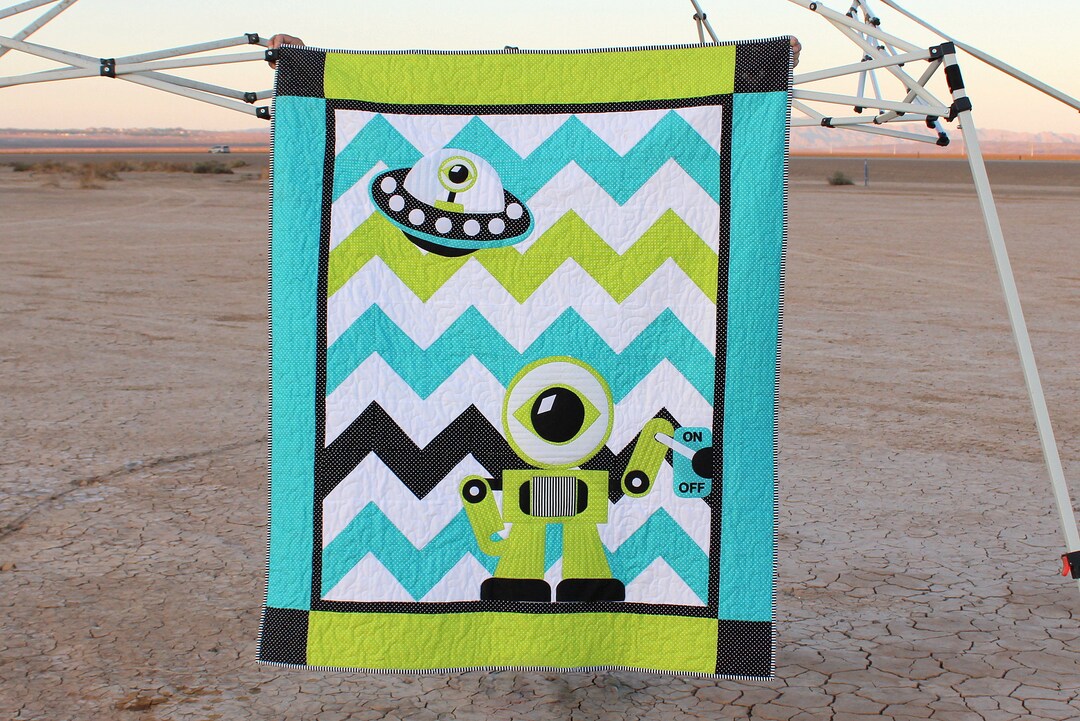 Alien Frequencies Quilt PDF Downloadable Pattern - Etsy