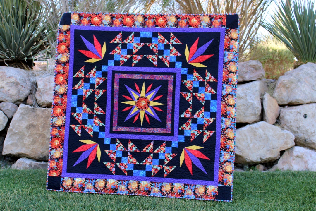 PDF Here Comes the Sun Quilt Pattern - Etsy
