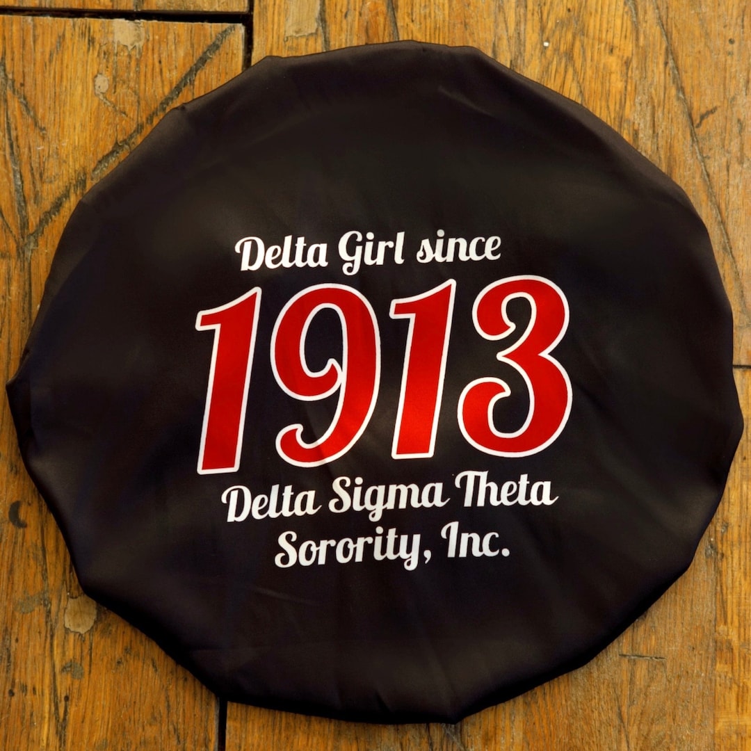 DST 1913 Hair Bonnet Delta Sigma Theta - Etsy