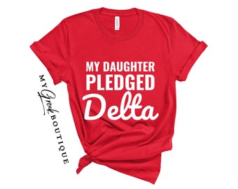My Daughter Pledge Delta Svg - Etsy