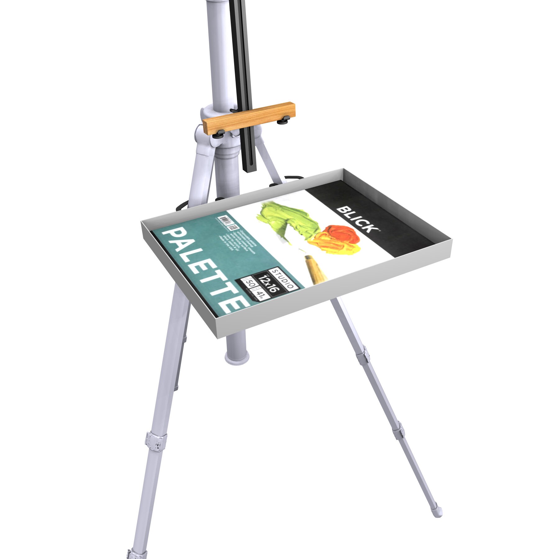 Unique Metal and Wood Palette Holder by Ledereasel Fits Snuggly on Your ...