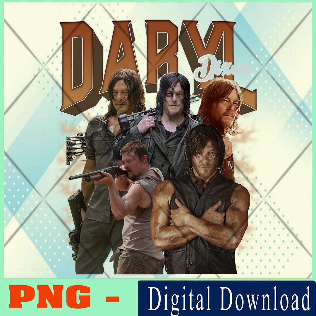 Daryl Dixon PNG Digital Download, Desing Png - Etsy