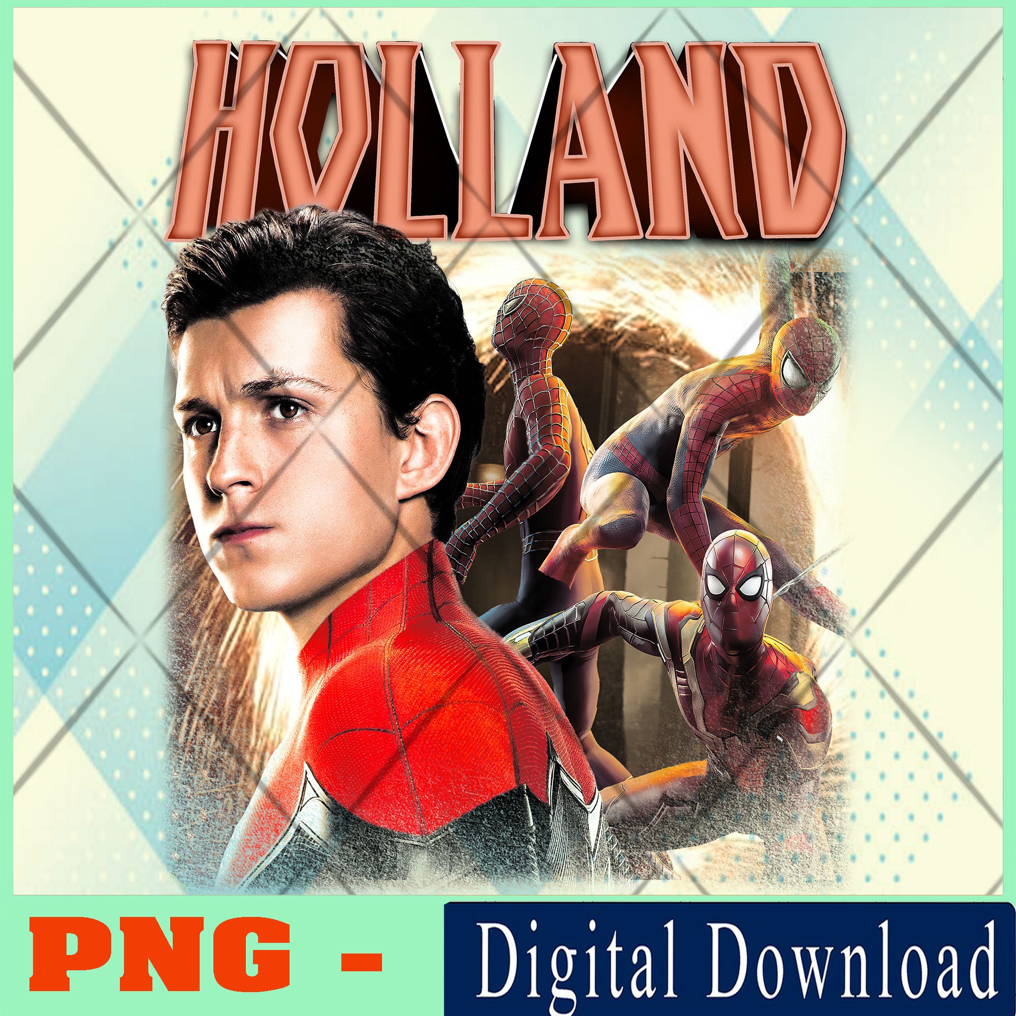 Tom Holland PNG, Digital Design Download - Etsy