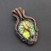 Tree of Life Australian Triplet Opal Pendant Copper Wire Wrapped ...