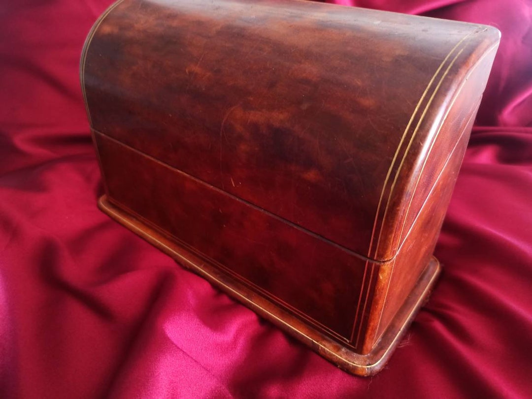 ITALIAN Leather Box | Decade 1920s | Vintage Storage Box. - Etsy