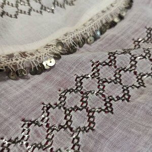 C1900s Ottoman-greek Traditional Head Scarf !! Women's Costume Details ...