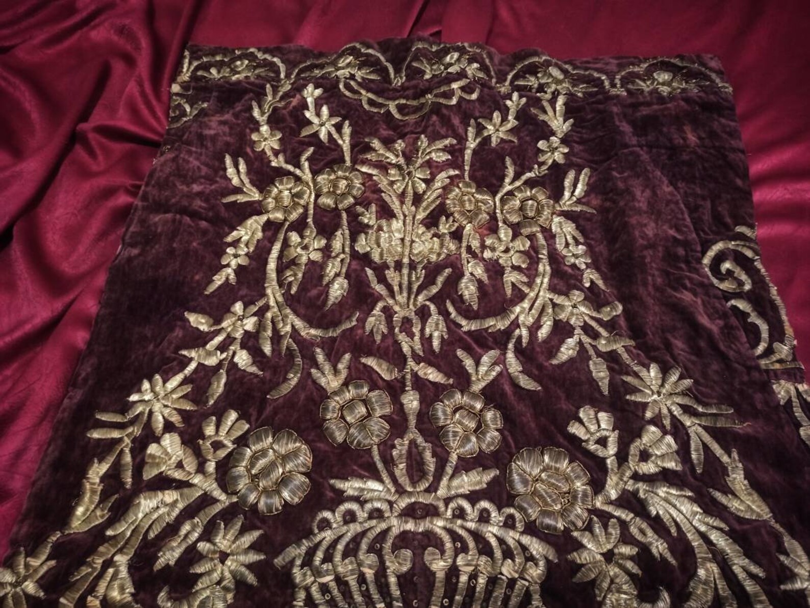 19th OTTOMAN GOLD Bindalli Wedding Robe Fragment Gold - Etsy