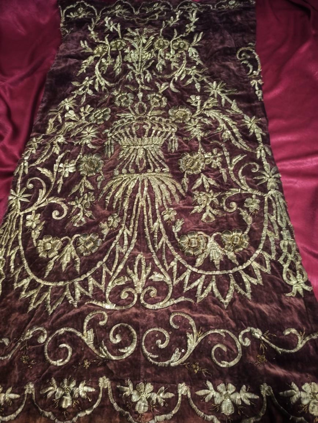 19th OTTOMAN GOLD Bindalli Wedding Robe - Fragment ~ Gold ...
