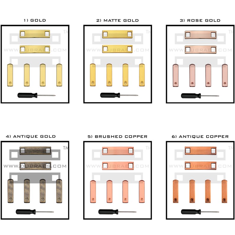 Premium Dubrae & Aglet Kits Gift Set Metal Luxury Lace Lock Lace Tips ...