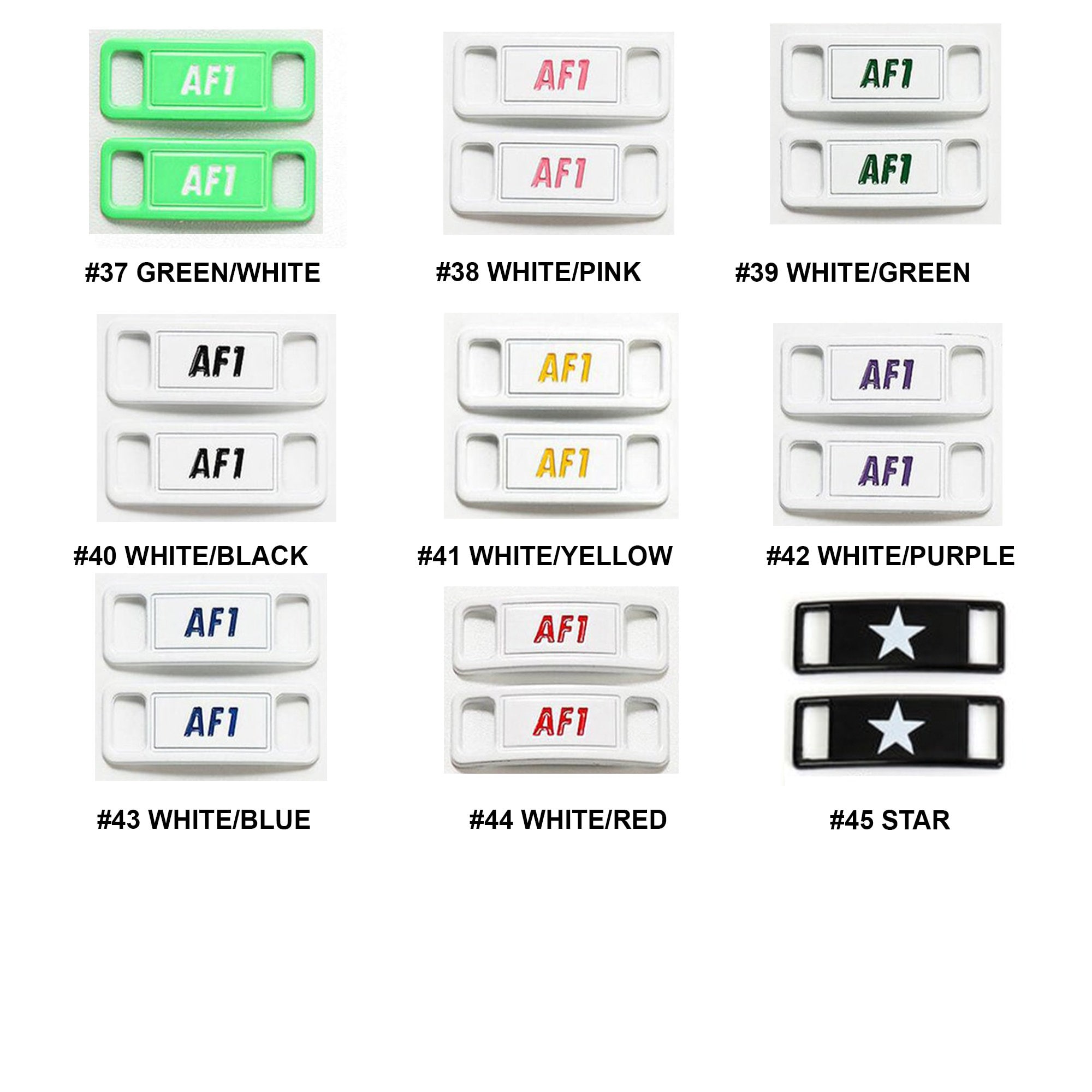 AF1 Lace Tags Replacement Lace Dubraes for Air Force Ones - Etsy
