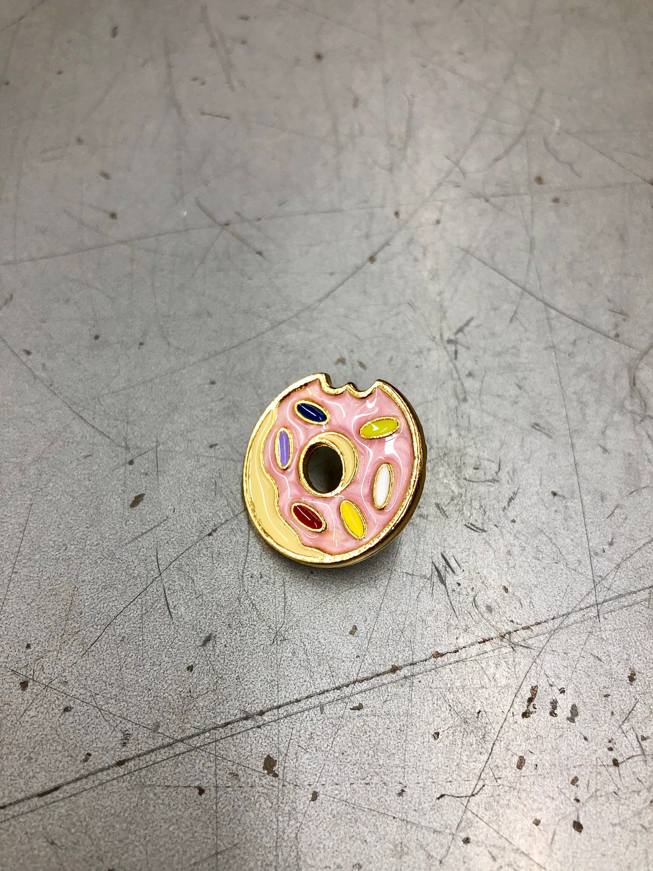 Doughnut Enamel Epoxy Pin Donut Donuts Doughnuts Donut Worry - Etsy