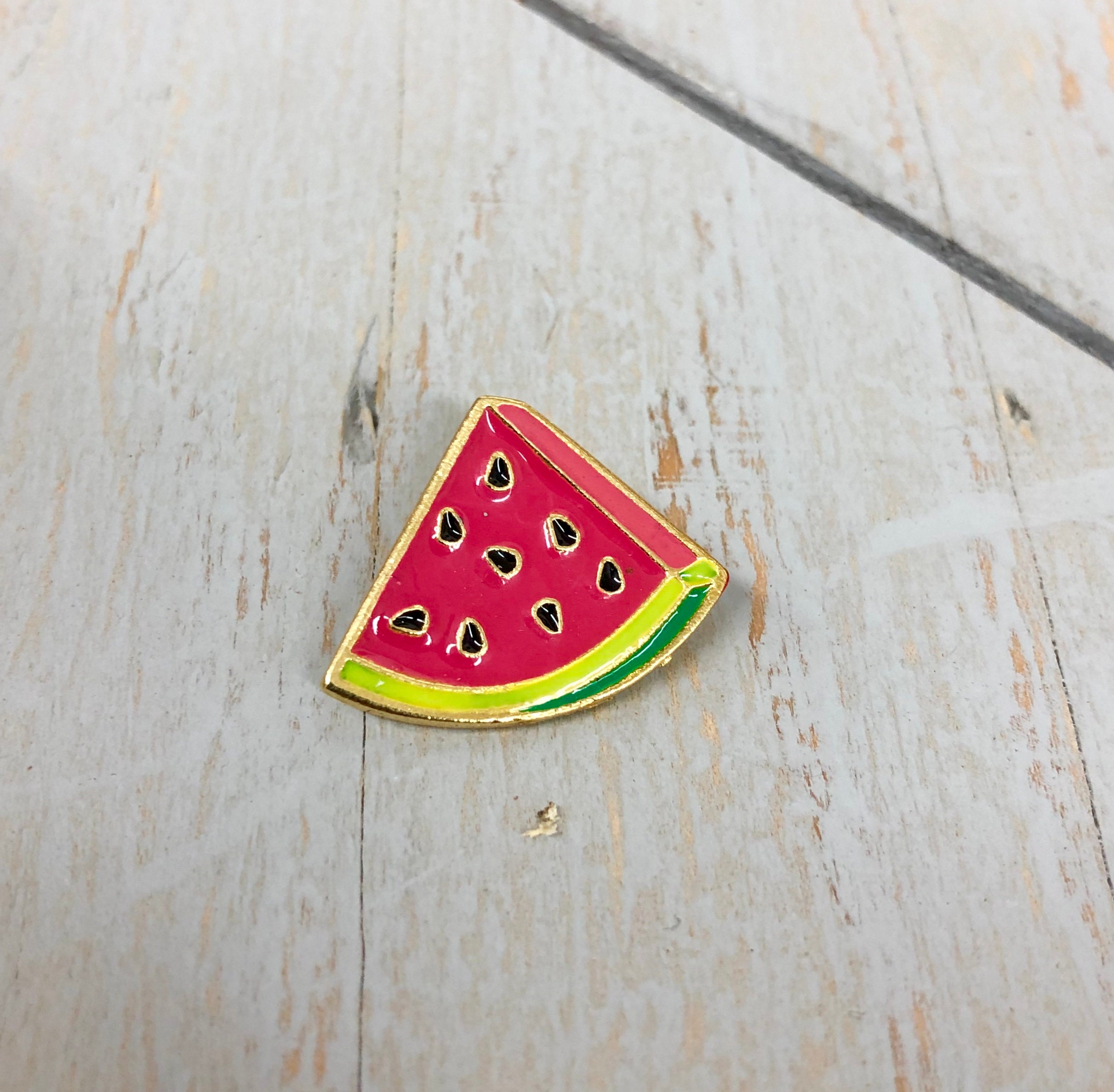 Watermelon Pin You're One in A Melon Personalized Gift - Etsy