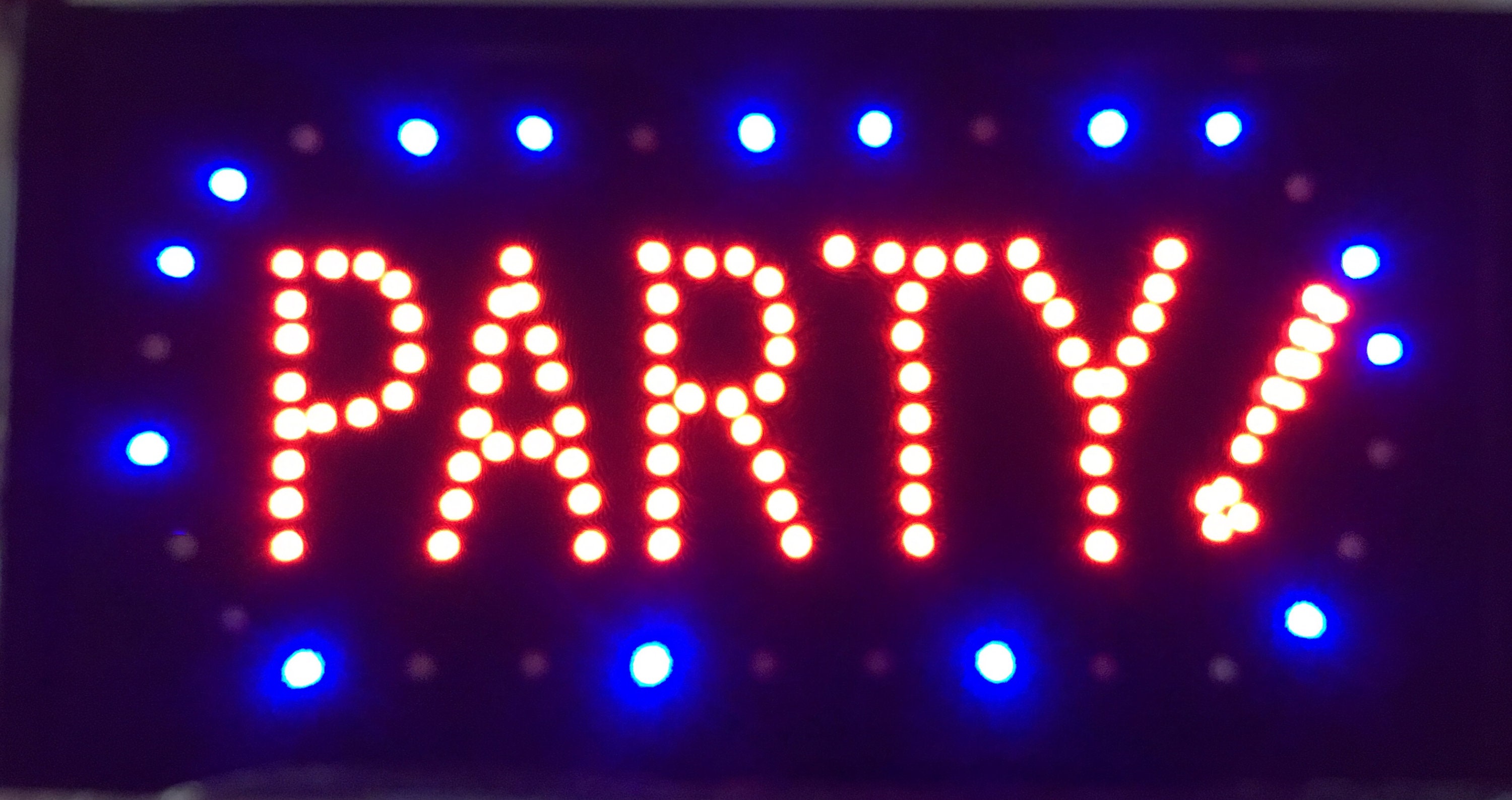Party Neon Led SignWindow SignBusiness SignStore SignParty | Etsy