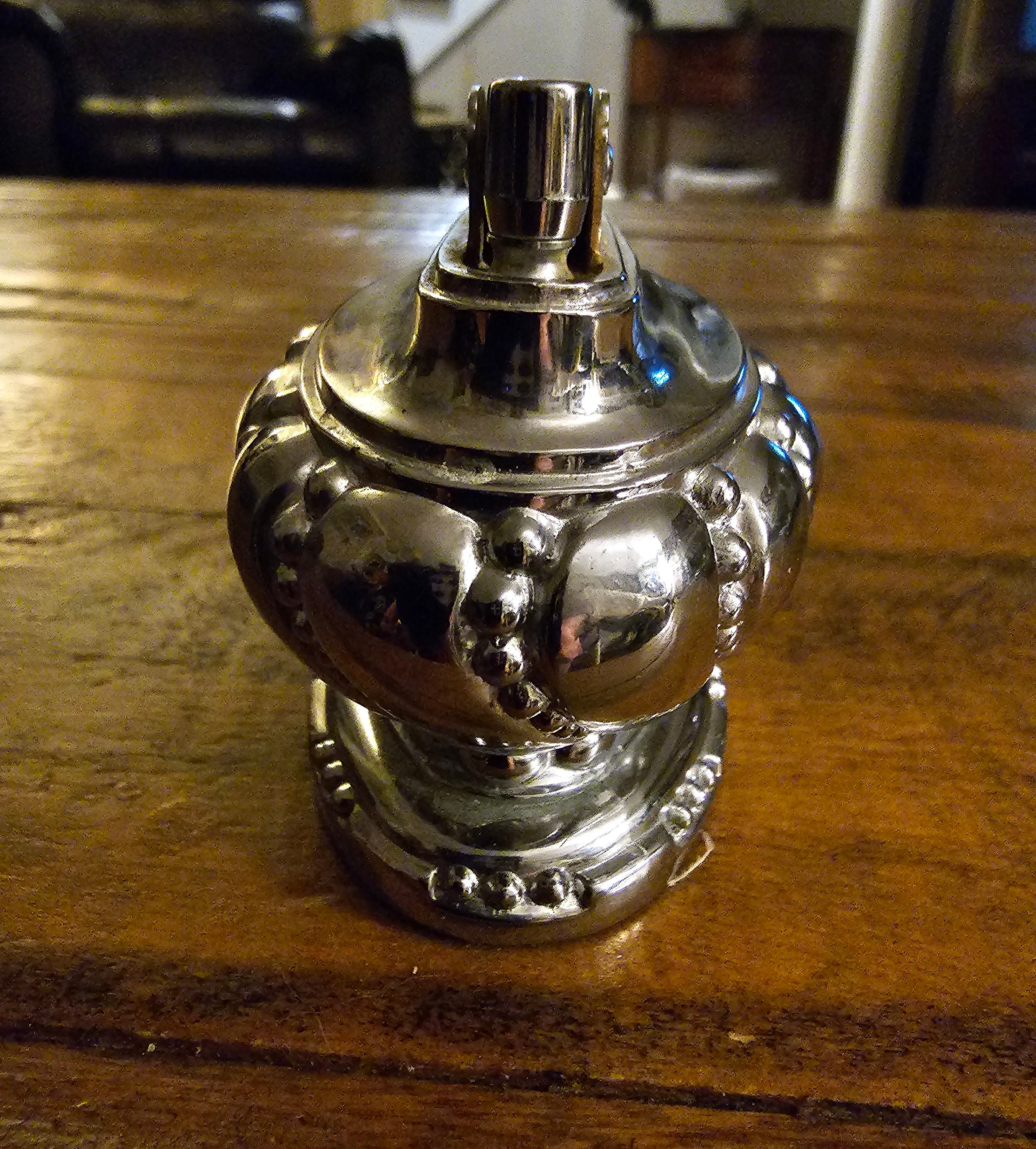 Omscolite Antique Silver Superlighter Table Lighter - Etsy