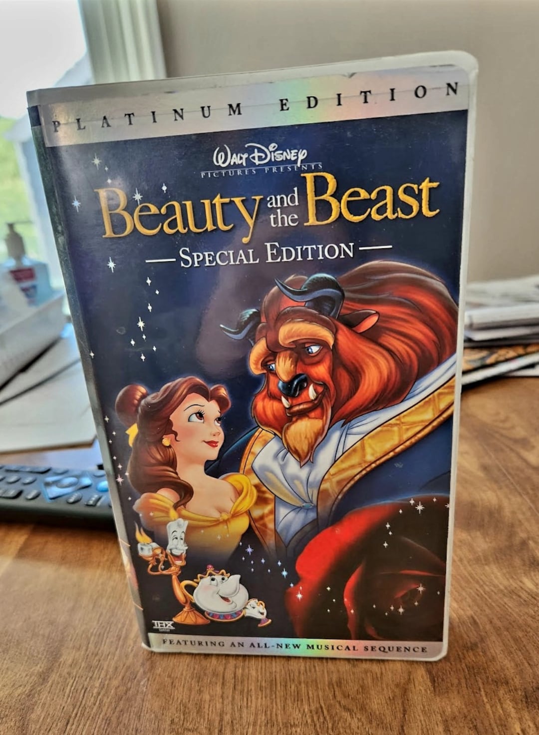 Beauty and the Beast Platinum Edition VHS Tape - Etsy
