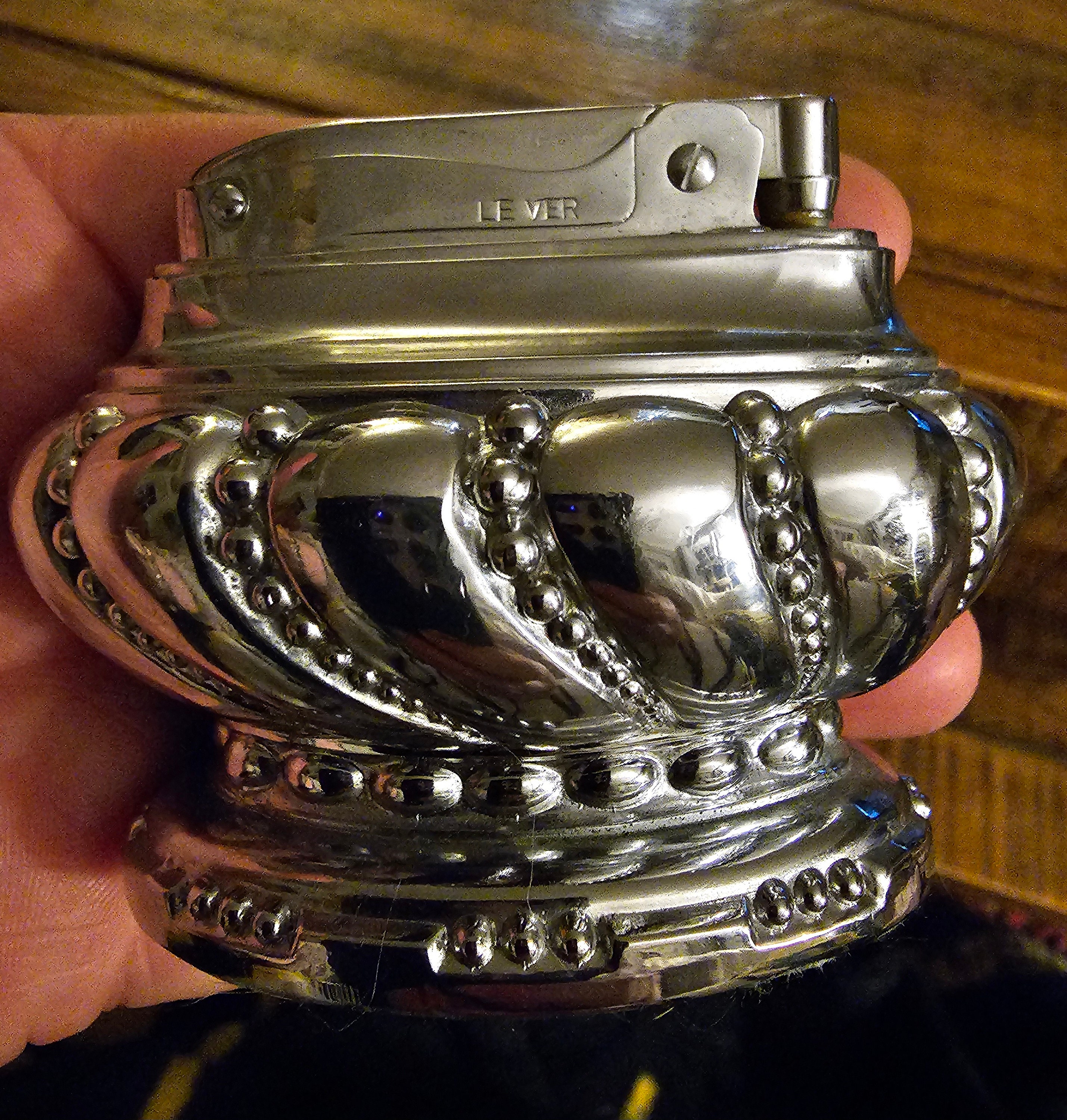 Omscolite Antique Silver Superlighter Table Lighter - Etsy