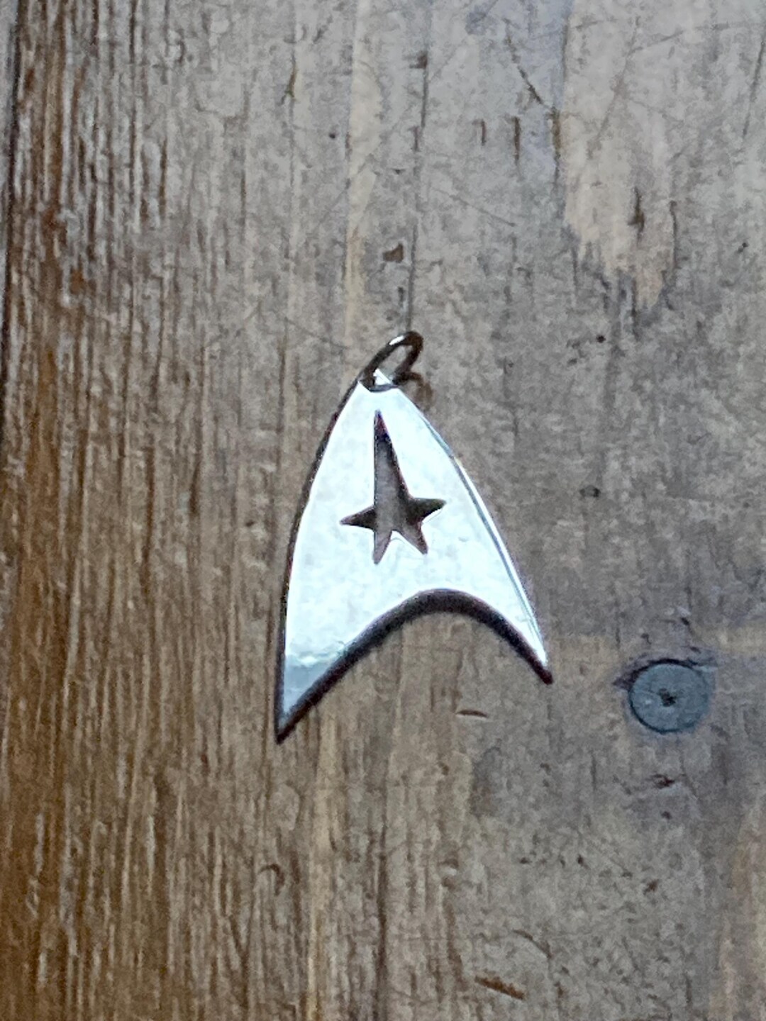 Sterling Silver Starfleet Delta Pendant - Etsy