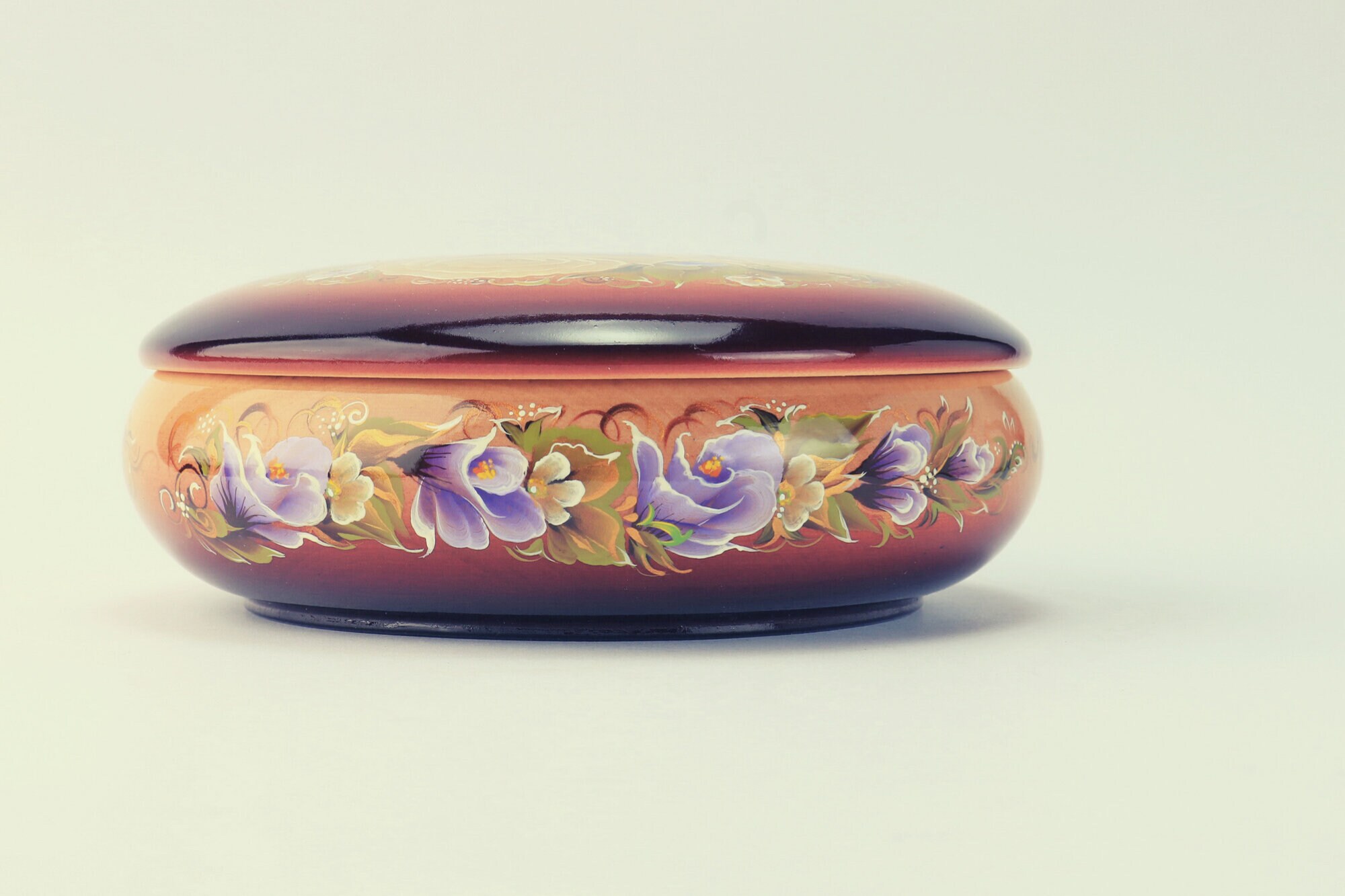 Art Painting Jewelry Box for Wedding Rings Hand Painted - Etsy