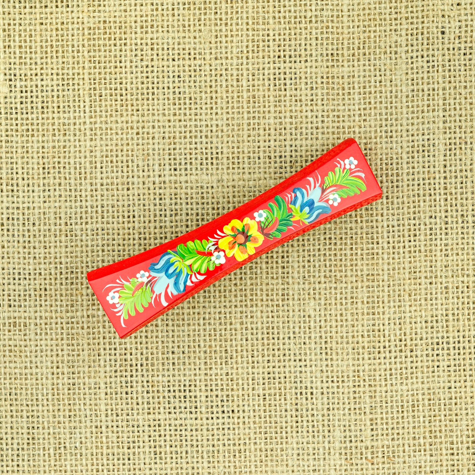 Hand-painted Wooden Decorative Hair Clips Hair Accessories | Etsy